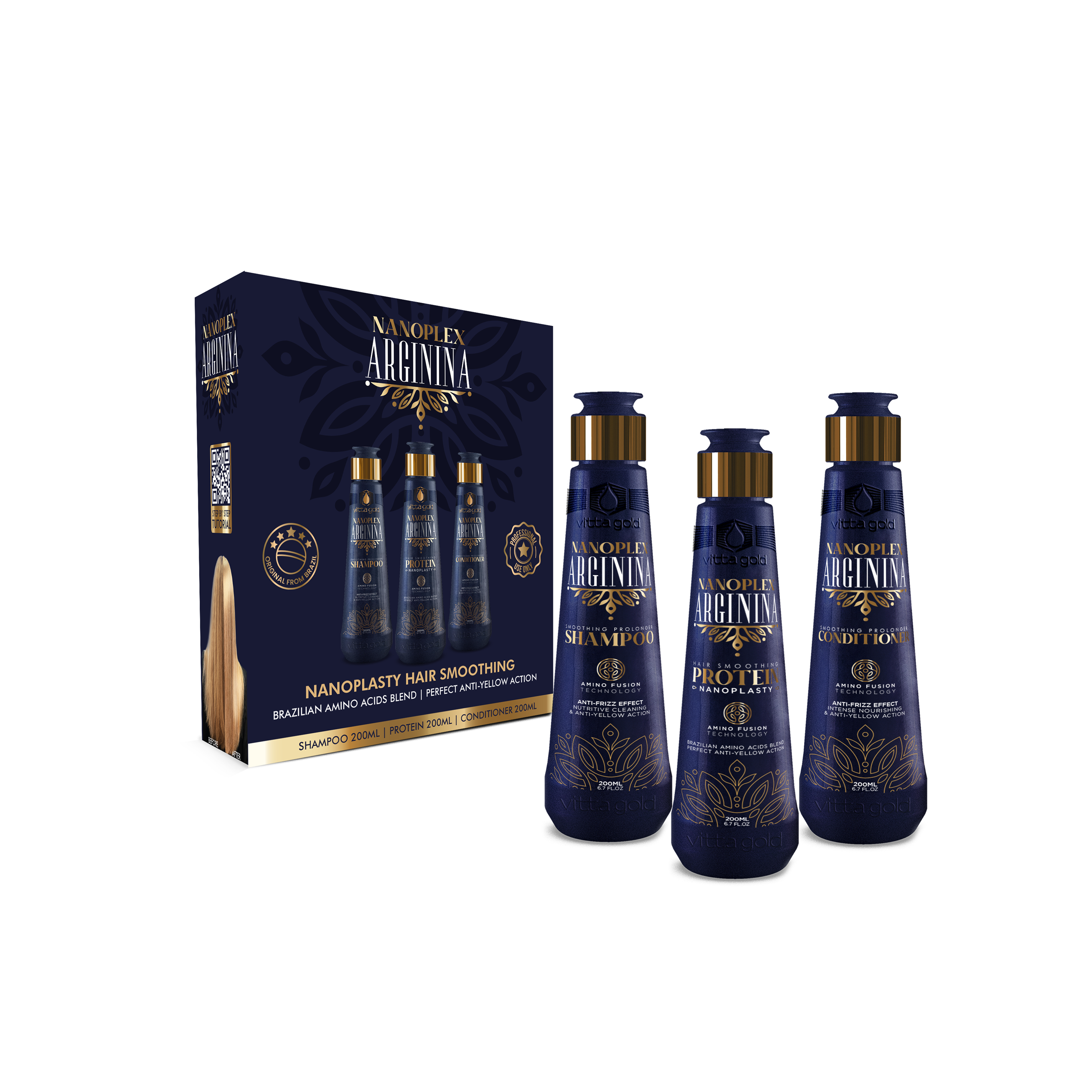 Nanoplex Arginina™ Nanoplastia Intro Kit – ELASTA HAIRCARE